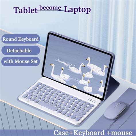 Wireless Bluetooth Keyboard Mouse Case For Huawei Matepad Se 10 4 2022