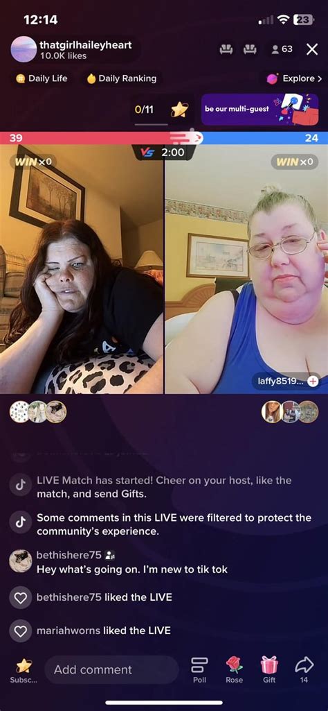 Shes Live On Tik Tok Battling Rthisismecassiesnark