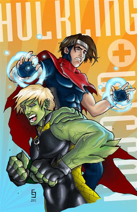 Hulkling Wiccan By Cirgy On Deviantart
