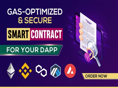 a secure and gas efficient smart contract in solidity upwork