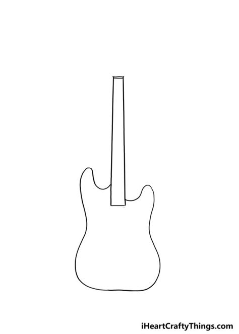 How To Draw An Electric Guitar A Step By Step Guide I Heart Crafty Things