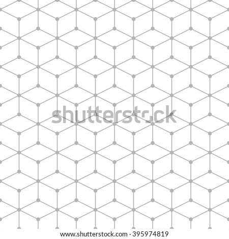 Hexagonal Grid Design Vector Seamless Pattern Stock Vector Royalty Free Shutterstock