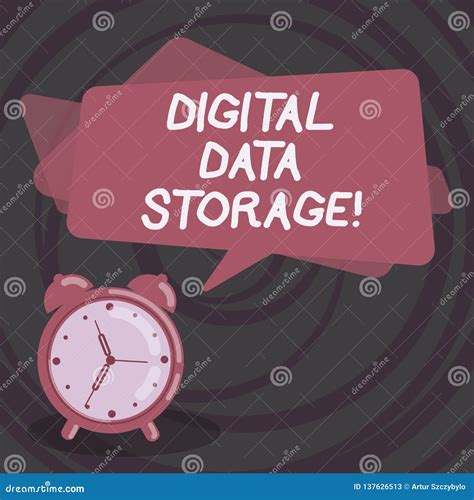 Word Writing Text Digital Data Storage Business Concept For Format For