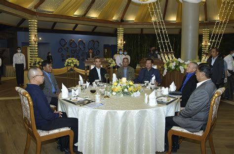 Sac Chairman Commander In Chief Of Defence Services Senior General Min Aung Hlaing Hosts Dinner