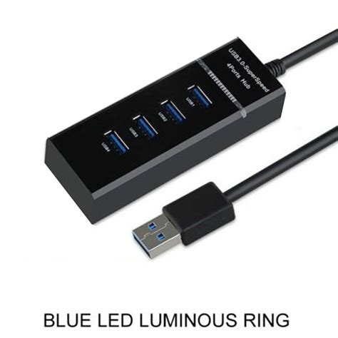 Usb 3 0 Hub High Speed 4 Port Hub Unabhängige Scha Vicedeal