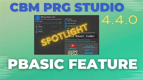 CBM Prg Studio New Release And Spotlight On PBASIC The Oasis BBS