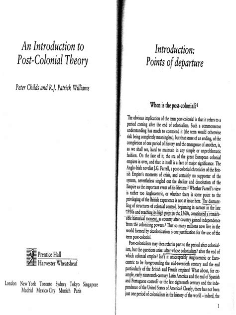 PDF An Introduction To Postcolonial Theory DOKUMEN TIPS