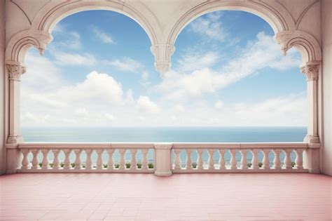 Balcony View Images Background Premium Ai Generated Image