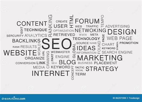 SEO Stock Illustration Illustration Of Business Meeting 86207308