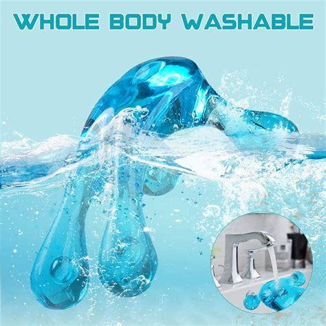 Melonsun Handheld Massage Tool Easy Palm Fit With Gentle Pressure