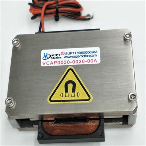 High Frequency Linear Voice Coil Actuator Flat Type Electric Dc Motors