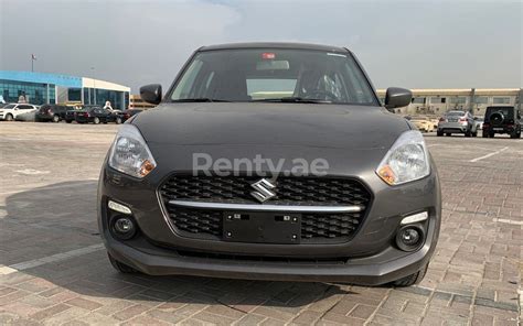 Rent A Suzuki Swift Grey 2022 Id 04574 In Dubai Renty Ae