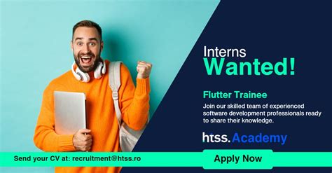 Cezar Munteanu On Linkedin Job Mobile Developer Flutter Trainee