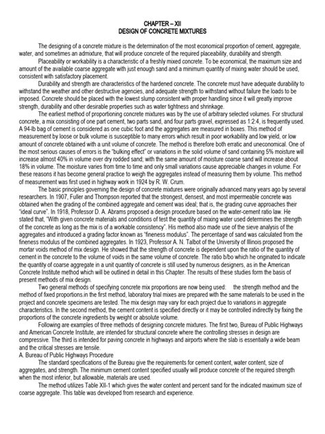 Design Of Concrete Mixtures Download Free Pdf Concrete Construction Aggregate