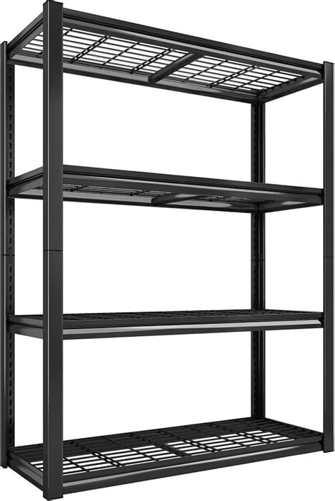 Samrelax Heavy Duty Garage Shelving 4 Tier 2240lbs Load