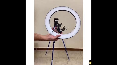 Ring Light With Stand طريقة تركيب الرينج لايت على الاستاند Youtube
