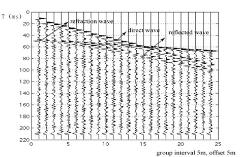 Numerical Simulation For Seismic Direct Wave Reflective Wave And