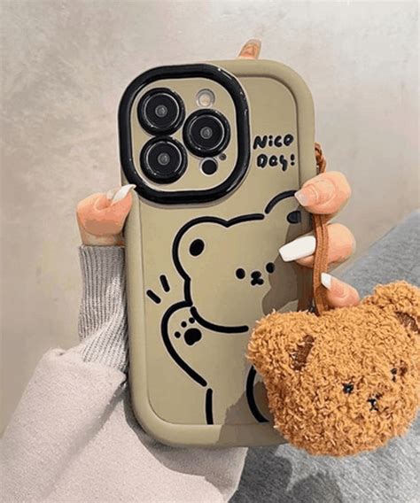 갤럭시 젬폰 점프 노트20 와이드6 버디 A34 A53 S22 S21 와이드4 S10 A54 S24 S23fe 퀀텀 탐침 곰돌이 캐릭터 Fe 케이스 에이블리