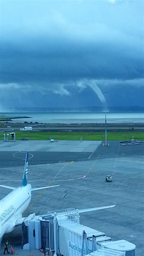 Reader Photos Waterspouts Spotted In Auckland Nz Herald