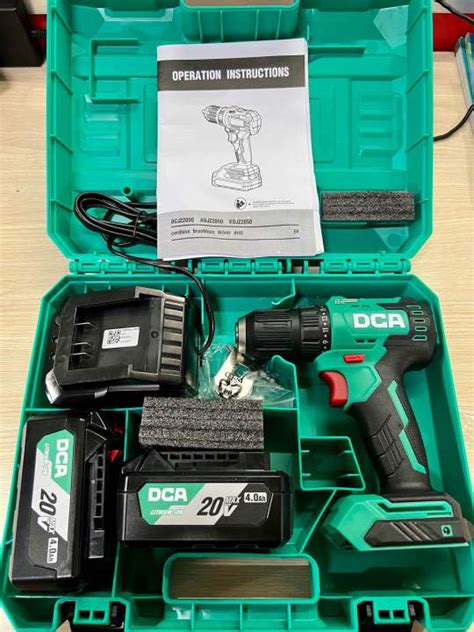 Động Cơ Không Chổi Than Máy Khoan Dùng Pin 20v Dca Adjz2050em Hàng