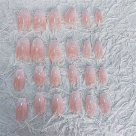 Wearable Manicure Ballerina False Nail Faux Fingernails Press On Nails
