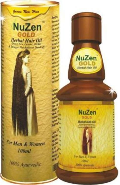 Nuzen Gold Herbal Hair Oil | Distacart | Reviews on Judge.me