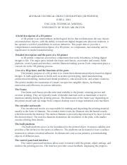 TECHNICAL OBJECT DESCRIPTION ASSIGNMENT Fdraft Docx ATENKAH TECHNICAL