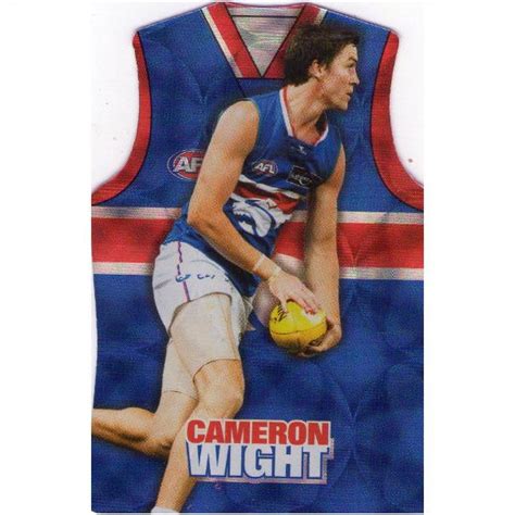 Afl 2009 Select Champions Foil Die Cut Gdc195 Cameron Wight On Ebid Australia 103580756