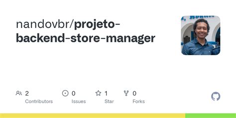GitHub Nandovbr Projeto Backend Store Manager