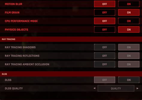 RTX 3070 But Seems I Can T Enable Ray Tracing Why R Theascent