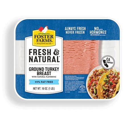 Fresh And Natural Turkey And Chicken Products Foster Farms