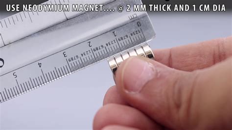 Mini Maglev Train 3 Steps Instructables