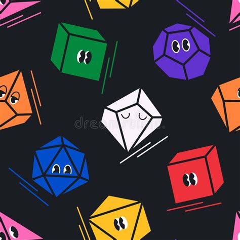 Dnd Dice Pattern Stock Illustrations 17 Dnd Dice Pattern Stock Illustrations Vectors