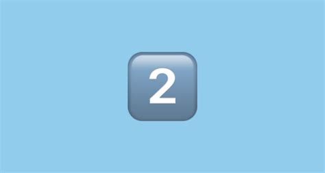 2️⃣ Keycap Digit Two Emoji On Apple Ios 164