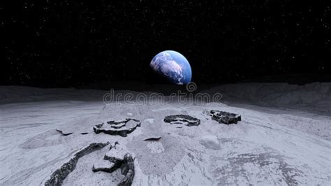 3d Rendering Of The Planetary Surface Stock Footage Video Of