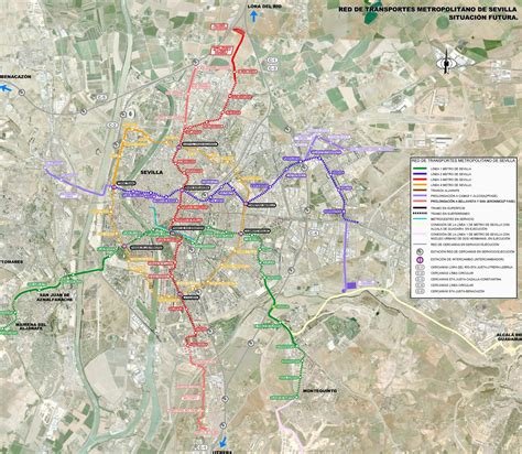 Proyecto de Línea 2 de Metro de Sevilla Sevilla21 es
