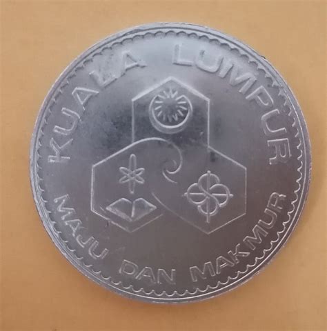 1972 Malaysia Dbkl Commerative Rm1 Coin Hobbies And Toys Collectibles