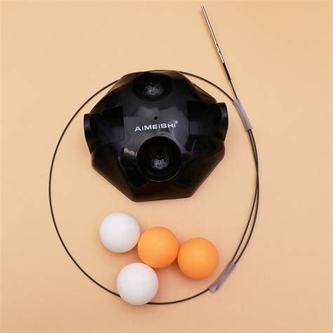 table tennis training tools elastic flexible shaft ping pong single