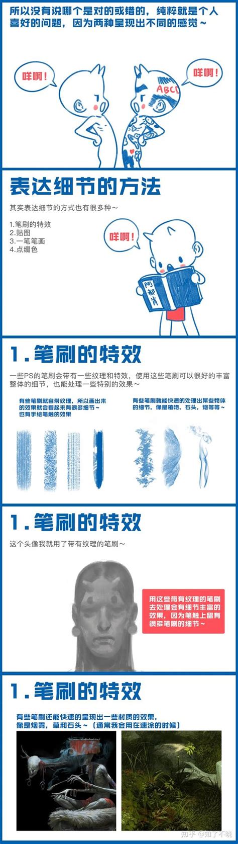 绘画教程大神画师深度解刨如何刻画细节的小教程干货 知乎