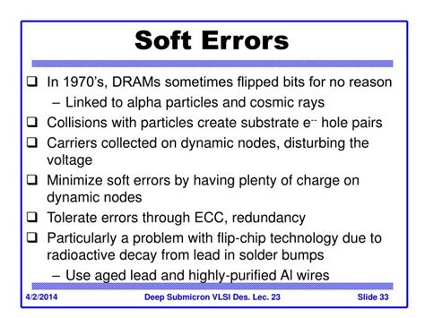Ppt 332578 Deep Submicron Vlsi Design Lecture 23 Latchup And Reliability Powerpoint
