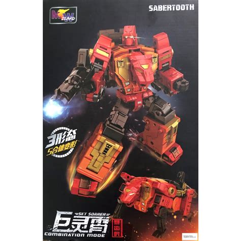 Jual Sky Soarer Sabertooth Transformers Ko Potp Rampage Predaking