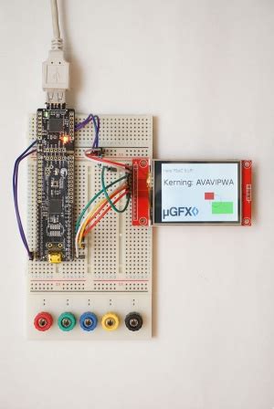 Using PSoC Creator UGFX Wiki