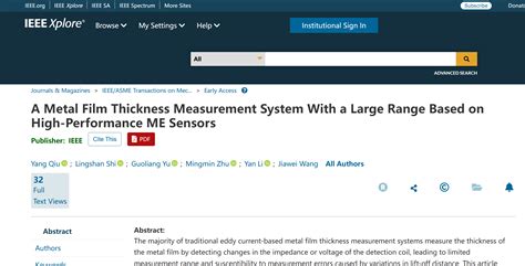 我校信息工程学院教师团队在国际顶级期刊《ieeeasme Transactions On Mechatronics》发表重要研究成果 中国计量大学国际交流合作处