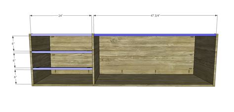 Free Diy Furniture Plans To Build An Mid Century Modern Credenza The Design Confidential