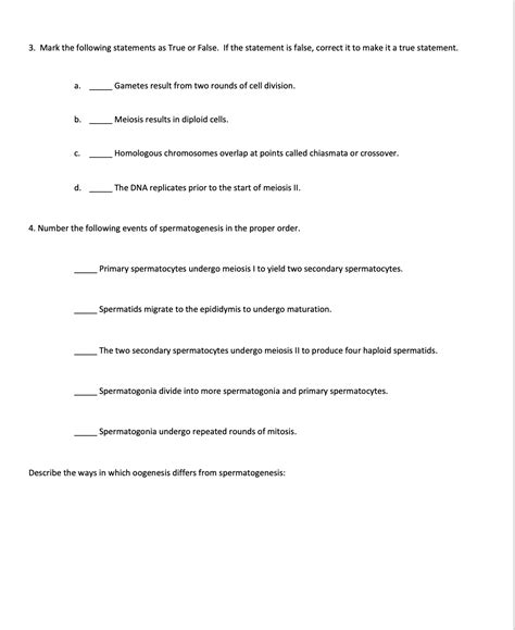 Solved 3 Mark The Following Statements As True Or False If