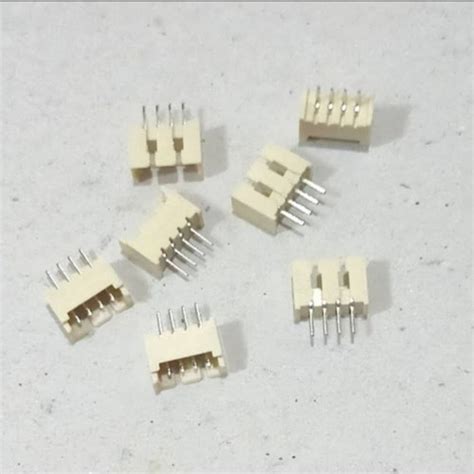 Jual Mini Micro Jst Ph 1 25 4 Pin Female Connector Plug With Wires