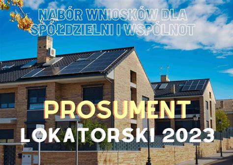 Dopłaty do fotowoltaiki dla spółdzielni i wspólnot Zobacz jak złożyć