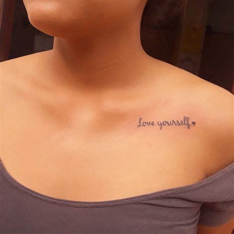 Love Yourself Tattoo Designs