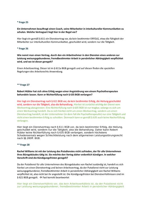 Repetetorium 1 Frage 25 Ein Unternehmen Beauftragt Einen Coach Seine