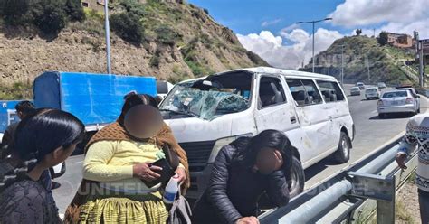 Accidente En La Autopista De La Paz Deja Seis Personas Heridas Dos